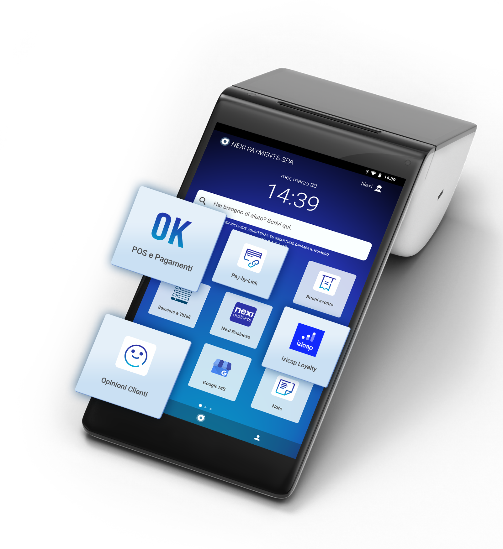 Le App dei nostri SmartPOS | Nexi