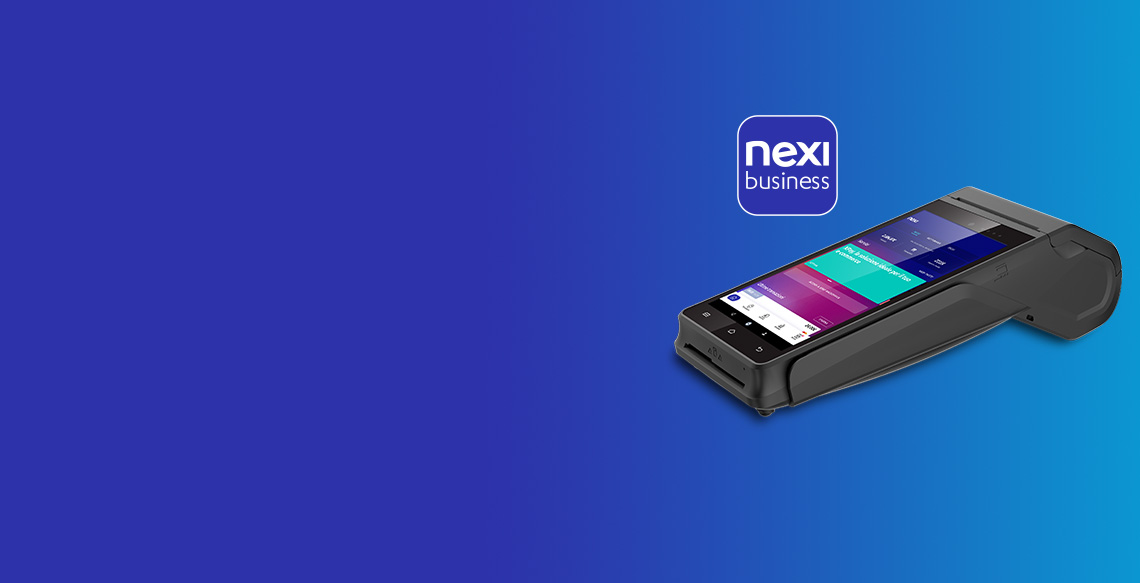 SmartPOS® Mini con stampante: stampa ricevute ovunque | Nexi